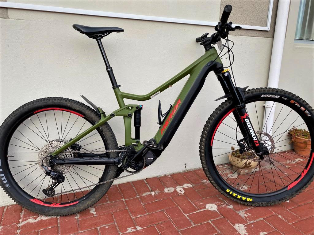 Merida Eoneforty-500 E-bike XL 2021 | Dual Suspension Mountain E-Bikes ...