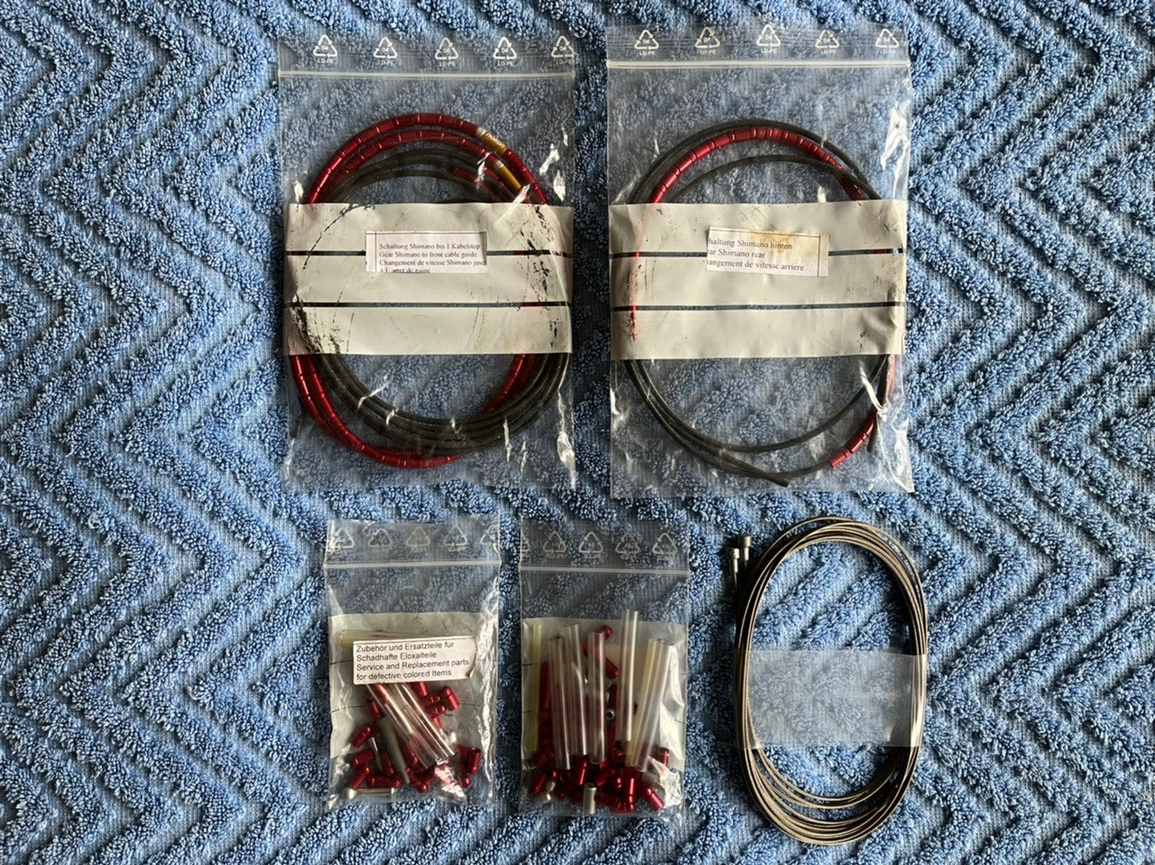 Nokon Shimano Road Front and Rear Gear Set | Batteries & Accessories ...