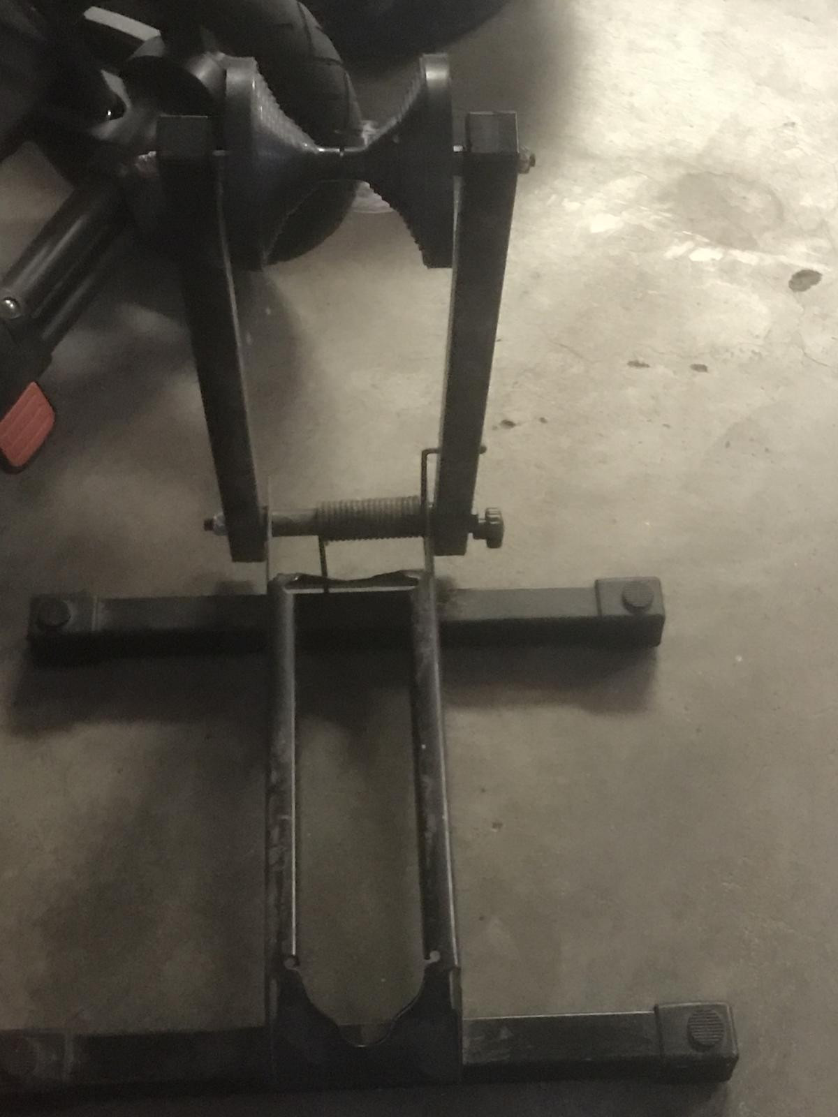 Spring-loaded bike stands x2 for sale | Bike Racks | Bike Hub