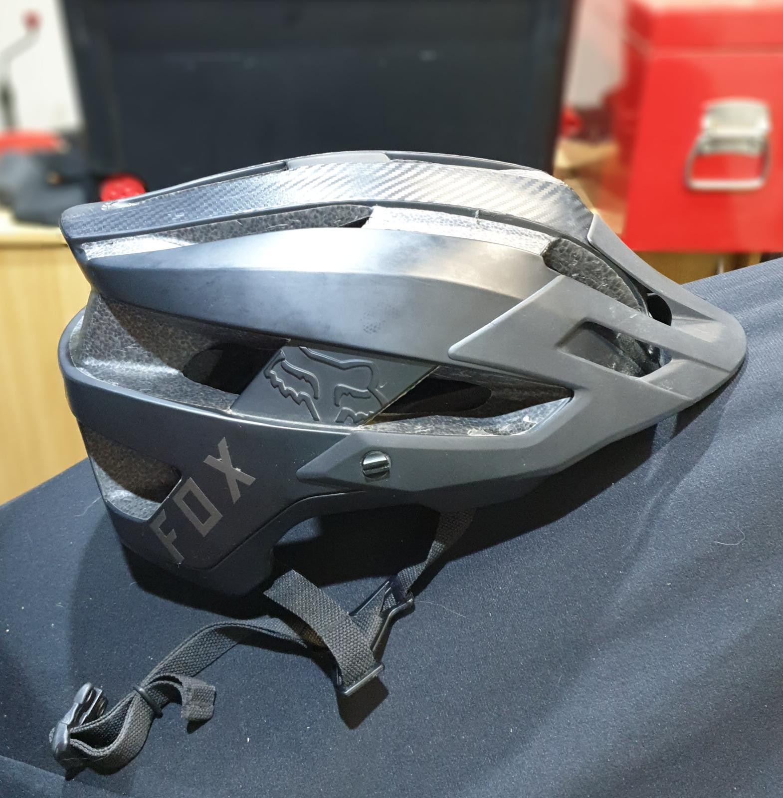 Fox Flux medium MTB Helmet incl postnet shipping. | Helmets | Bike Hub
