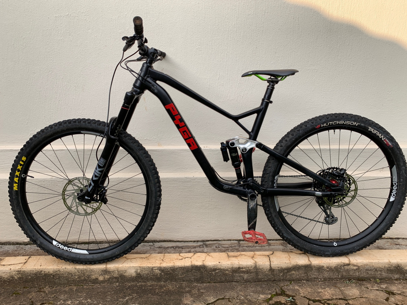 PYGA Slakline 2019, great condition, extra rim | Dual Suspension ...