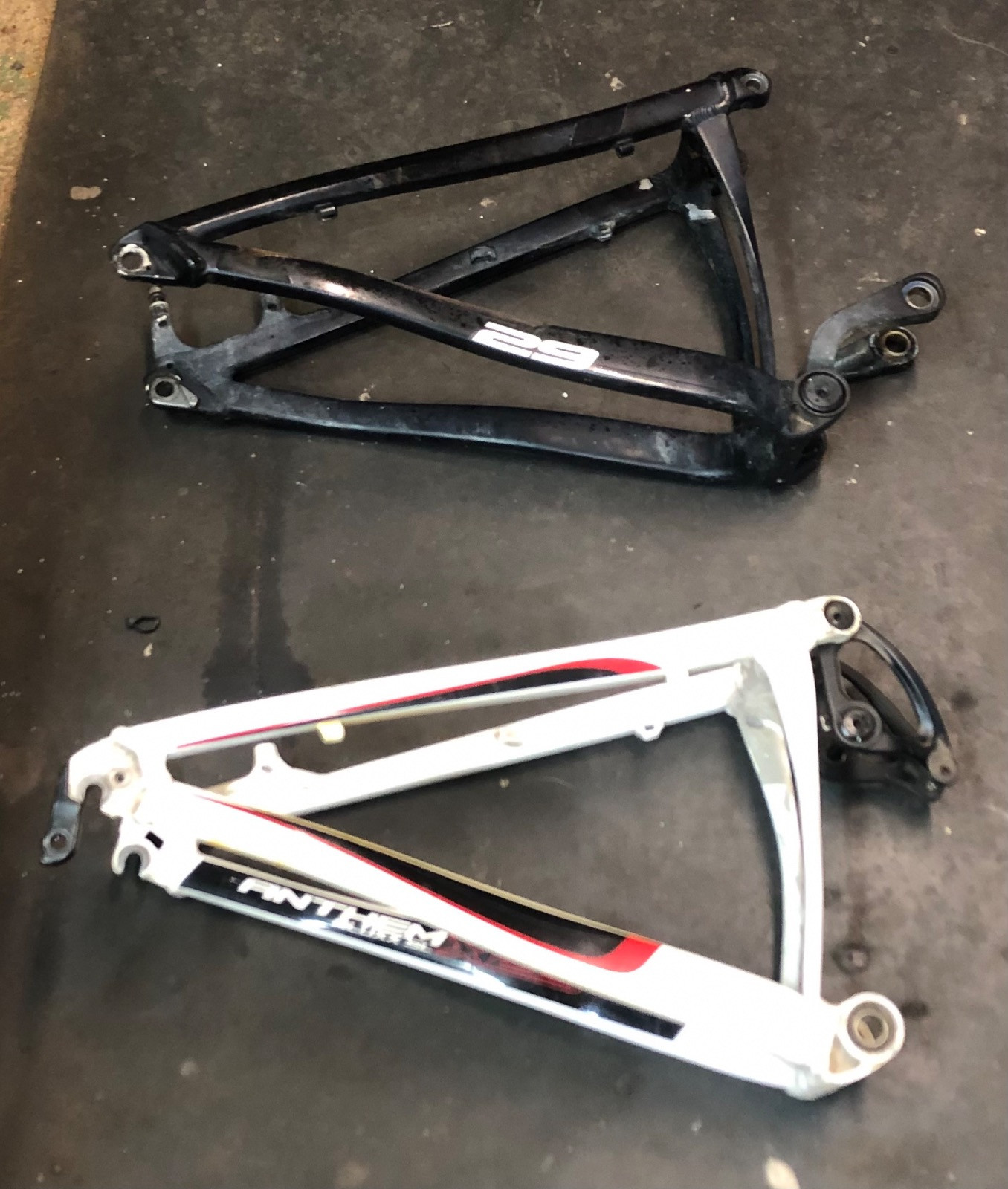 Giant anthem rear triangles | Dual Suspension Mountain Bike Frames ...