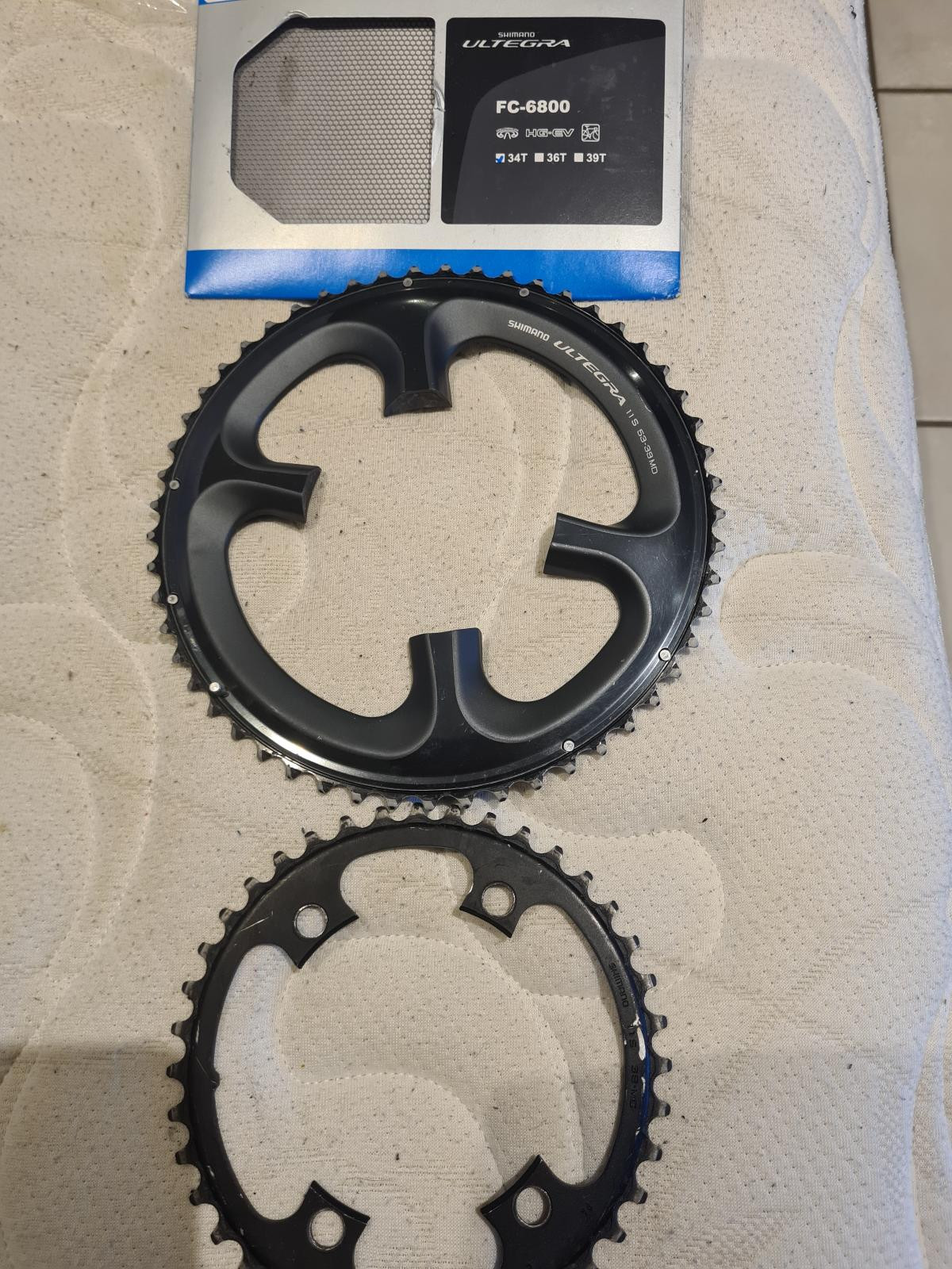Shimano Ultegra FC-6800 chain rings | Chainrings | Bike Hub
