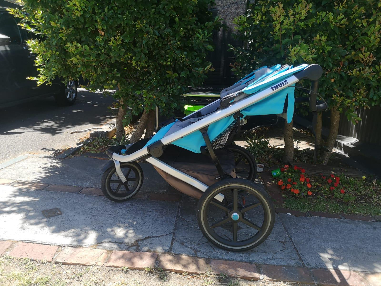 Thule Glide Double Pram | Kids Seats & Carriers | Bike Hub