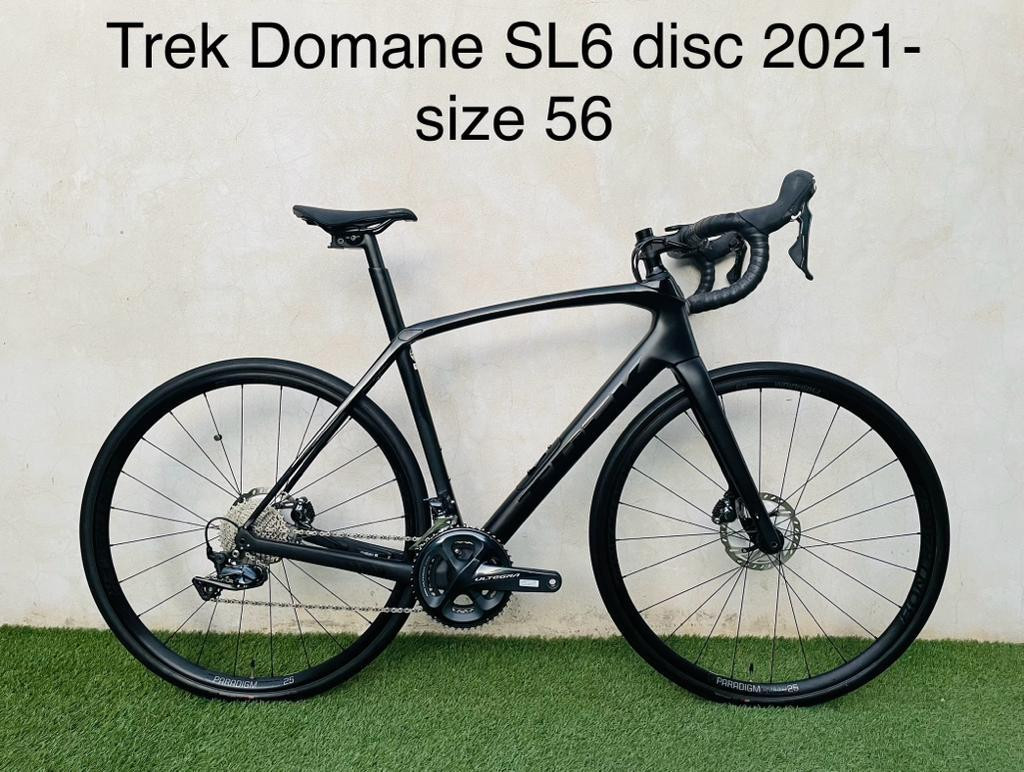 Great deal - Trek Domane SL6 disc 2021 - size 56 | Road Bikes | Bike Hub