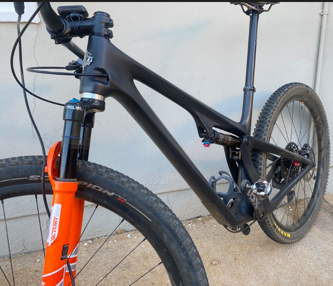 Yeti SB 100 Turq Carbon (L) | Dual Suspension Mountain Bikes | Bike Hub