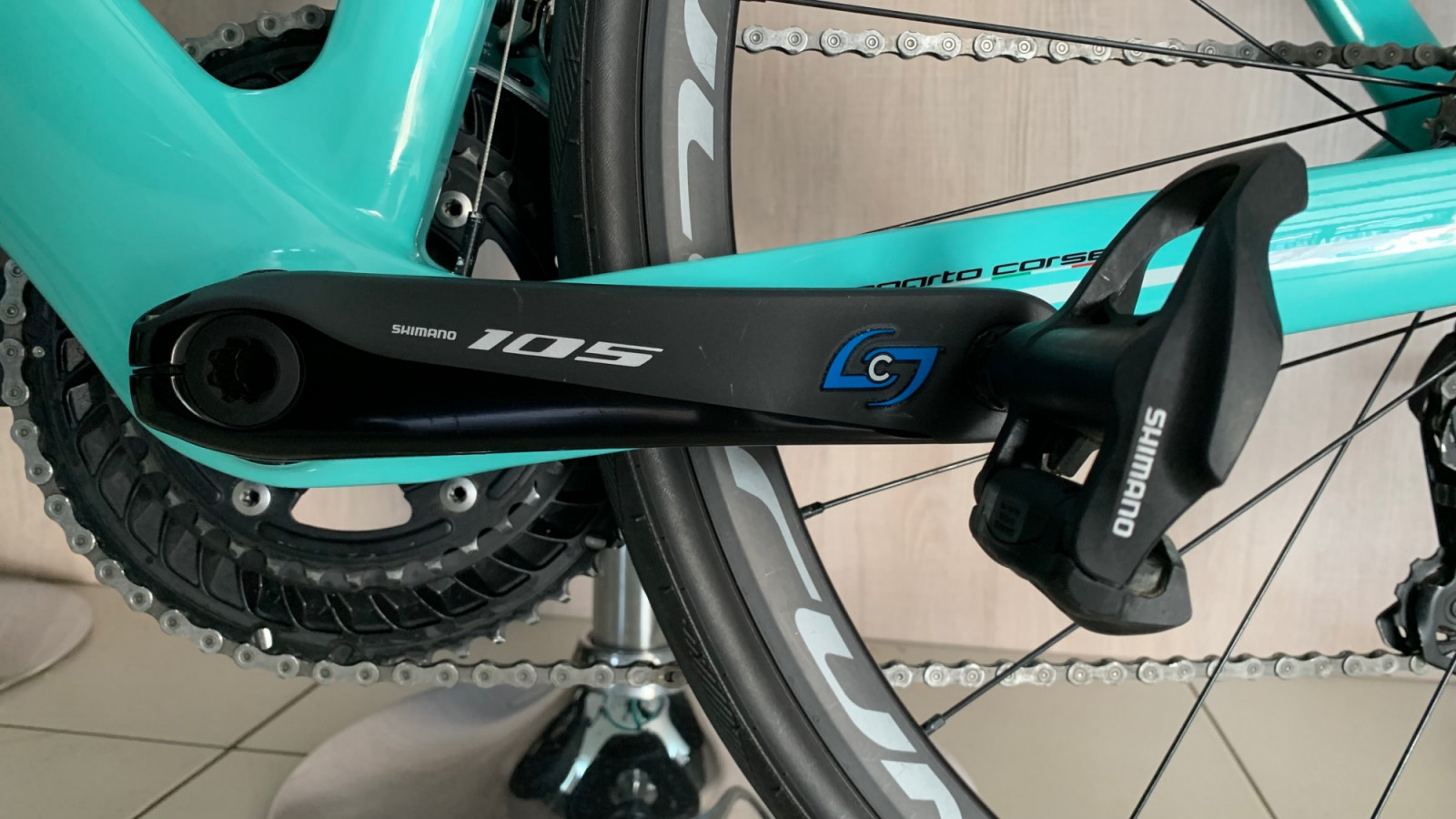 Stages Shimano 105 Single Sided Power Meter | Power Meters | Bike Hub