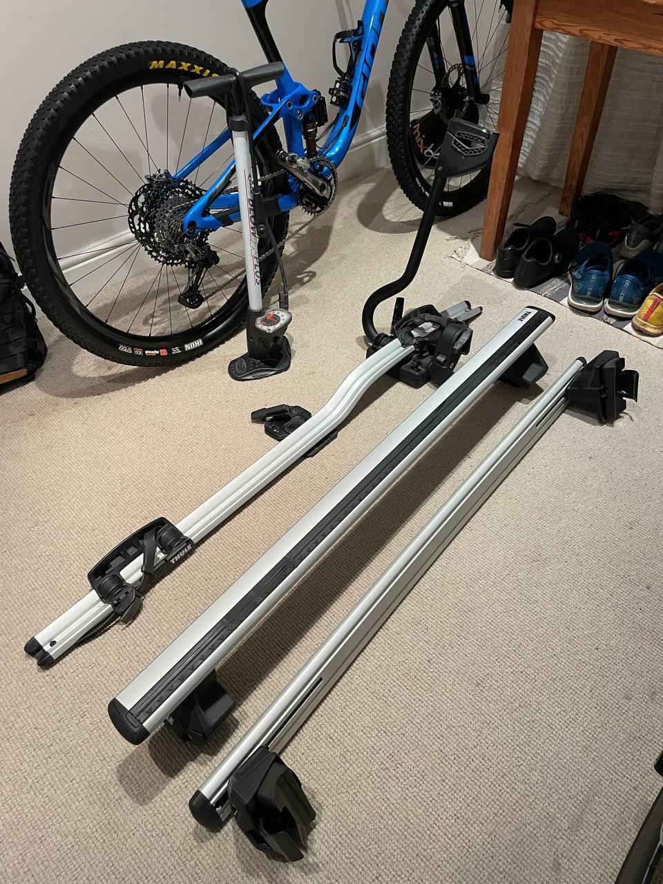 VW POLO THULE KIT (5101),EVO FOOTPACK (7105) | Bike Racks | Bike Hub