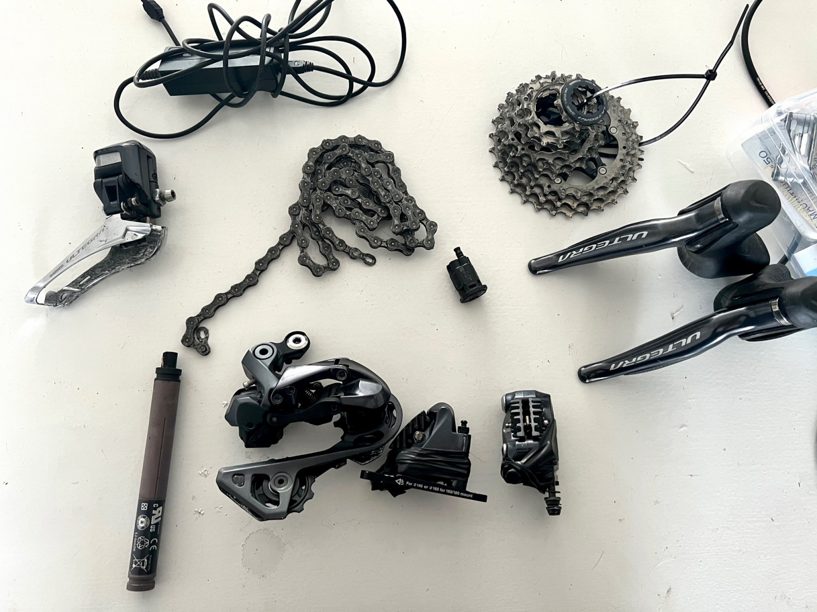Ultegra Di2 Disc Groupset + Dura Ace Crank | Complete Groupsets | Bike Hub