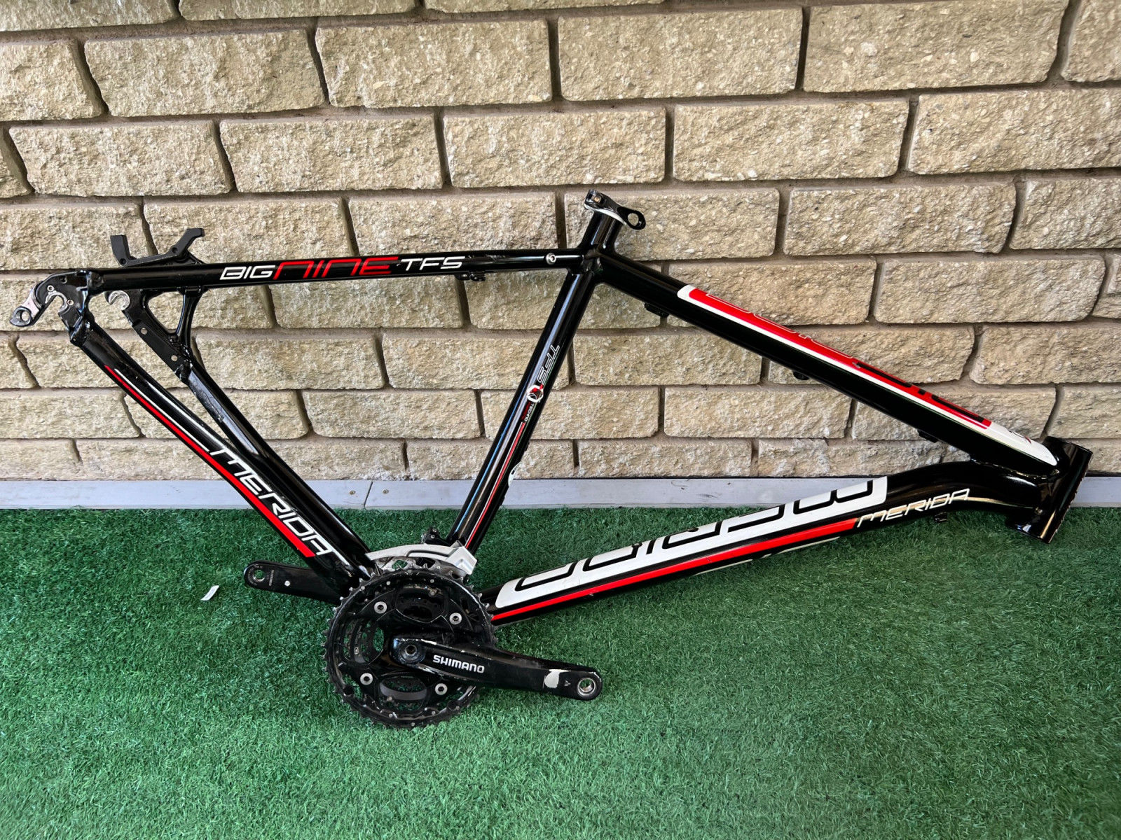 29ER LARGE 19 ALLOY MERIDA BIG NINE 500 FRAME | Hardtail Mountain Bike ...