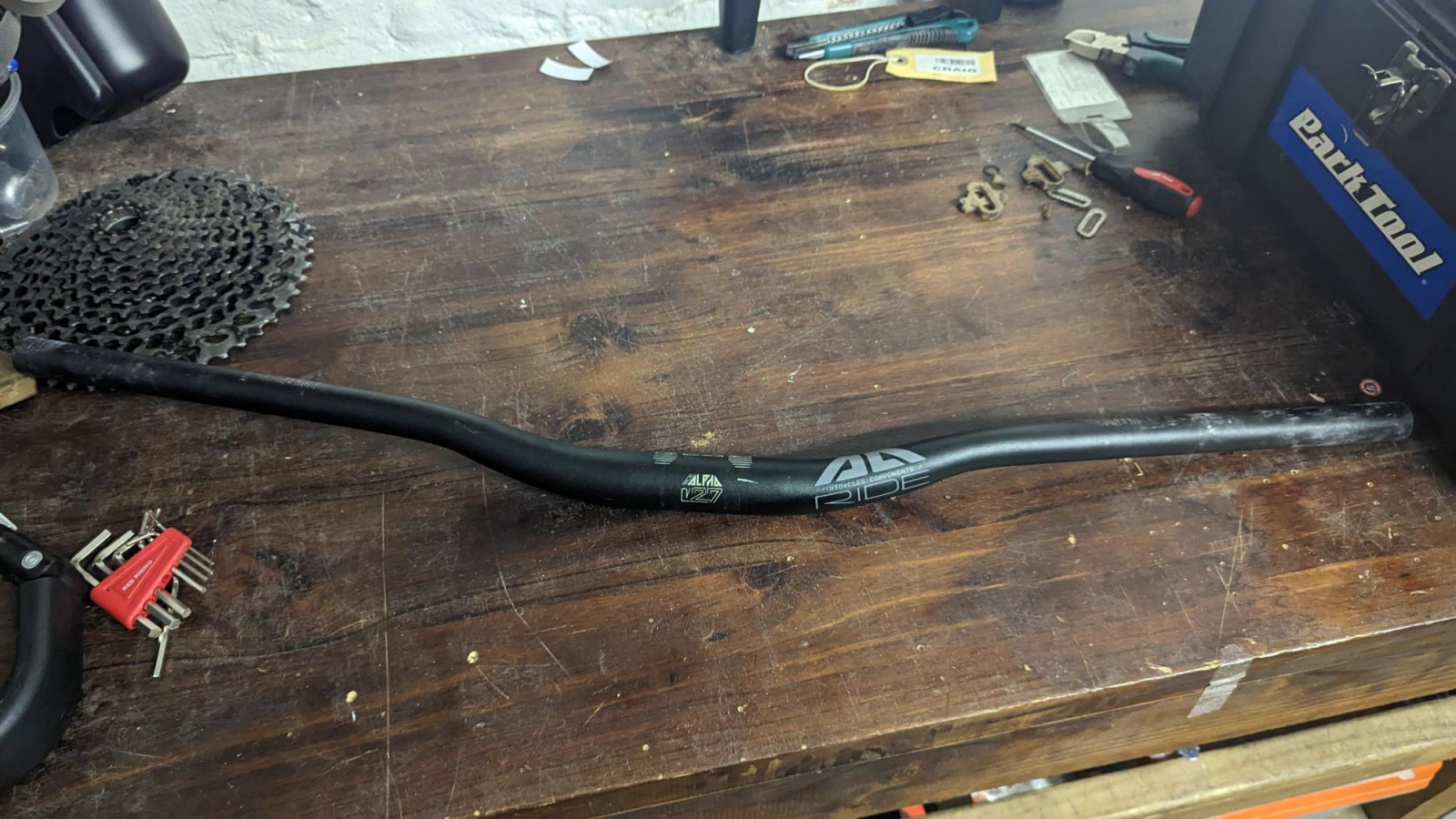 Ride Alpha 780mm 27mm rise bars | Handlebars | Bike Hub