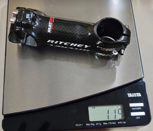 Ritchey carbon stem 100mm | Stems | Bike Hub