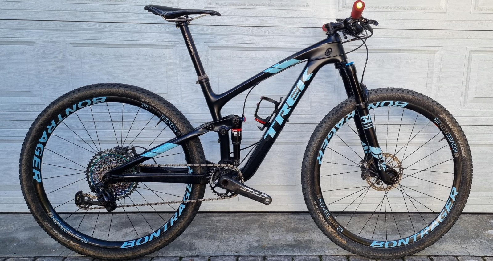 Trek Top Fuel 9.8 Carbon_Carbon rims_XX1 Rainbow | Dual Suspension ...