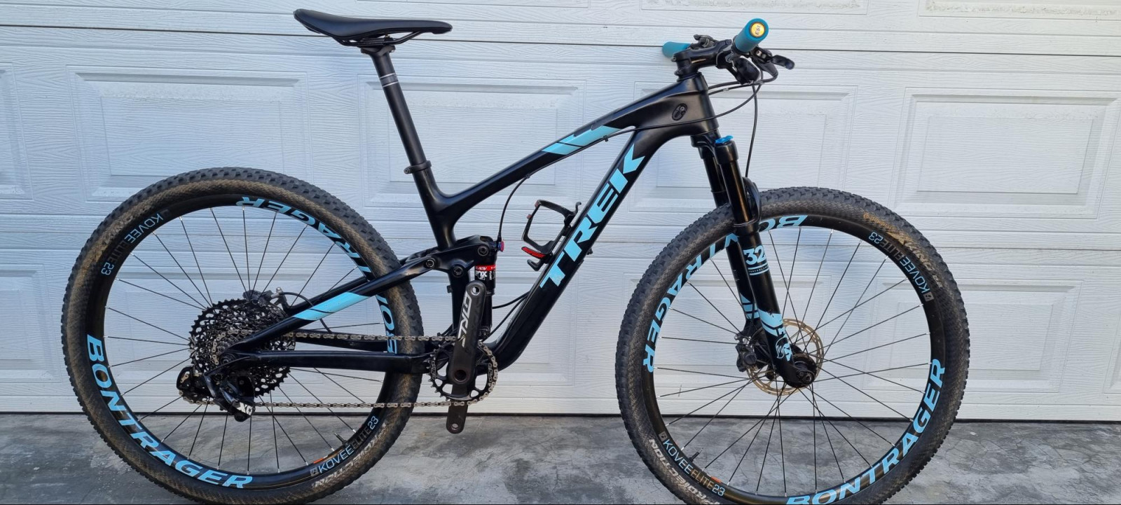 Trek Top Fuel 9.8 Carbon_Carbon rims_1x12 | Bike Hub