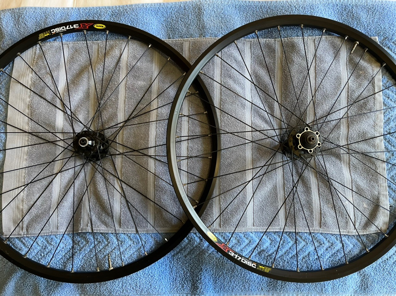 26 Mavic Rims, Commencal Front, XT Rear Hubs | Mountain Bike Wheels ...