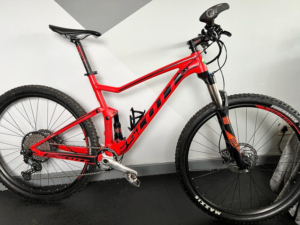 Scott Spark 970,Large, 2019 Model | Dual Suspension Mountain Bikes | Bike Hub