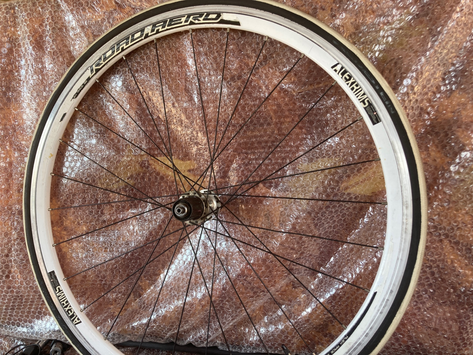 Alex rim + tyre - REAR - Ultegra hub | Road Bike Rims | Bike Hub