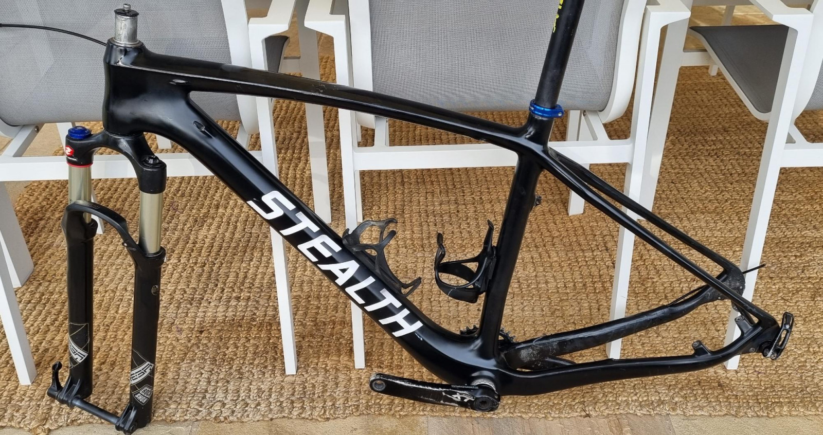 Stealth Carbon 29er frame + Reba fork + XT crank | Hardtail Mountain ...