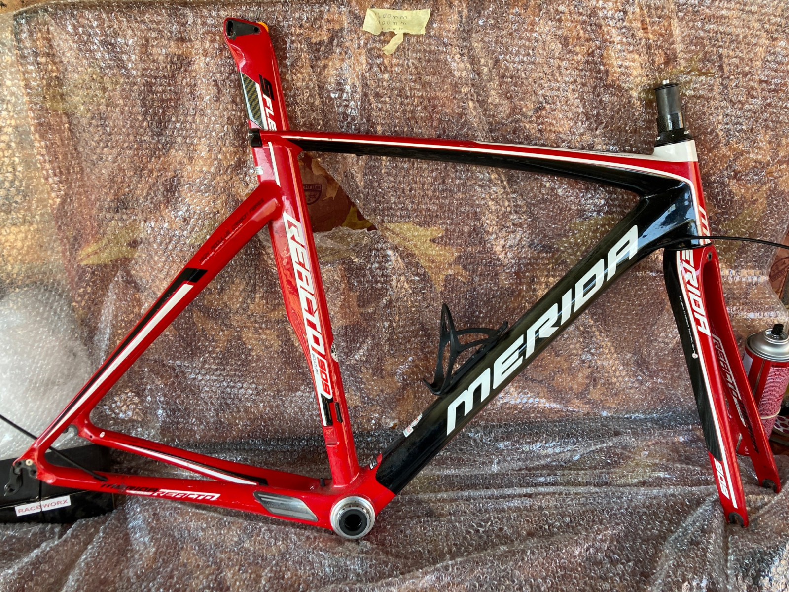 Merida Reacto frame - top tube damage - S/M | Road Bike Frames | Bike Hub