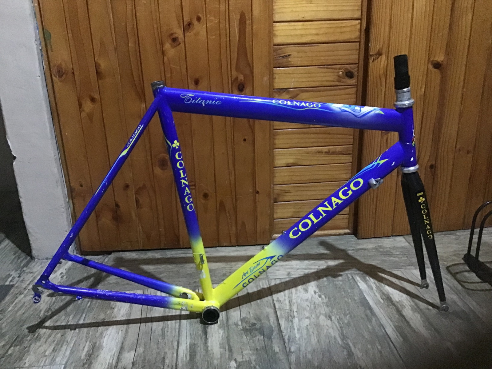 Rare Colnago Titanio Aero Frame set *SOLD | Vintage Bikes | Bike Hub