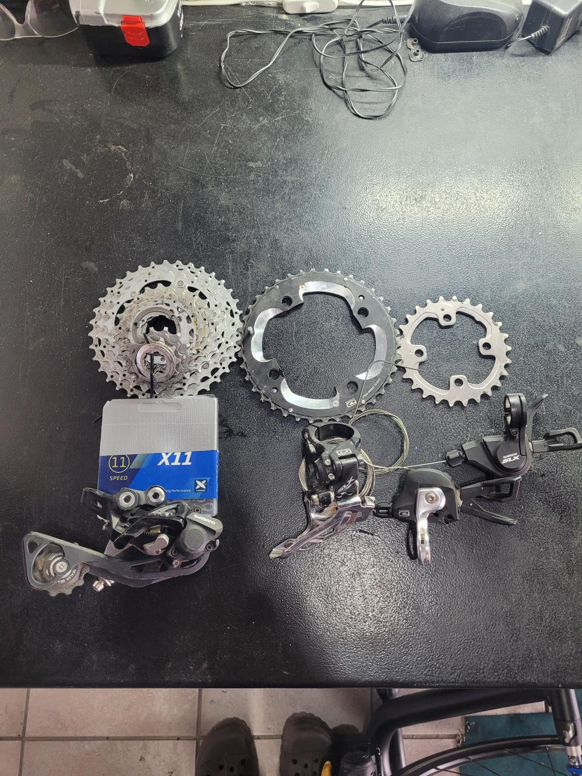 Xt 10 speed groupset | Complete Groupsets | Bike Hub