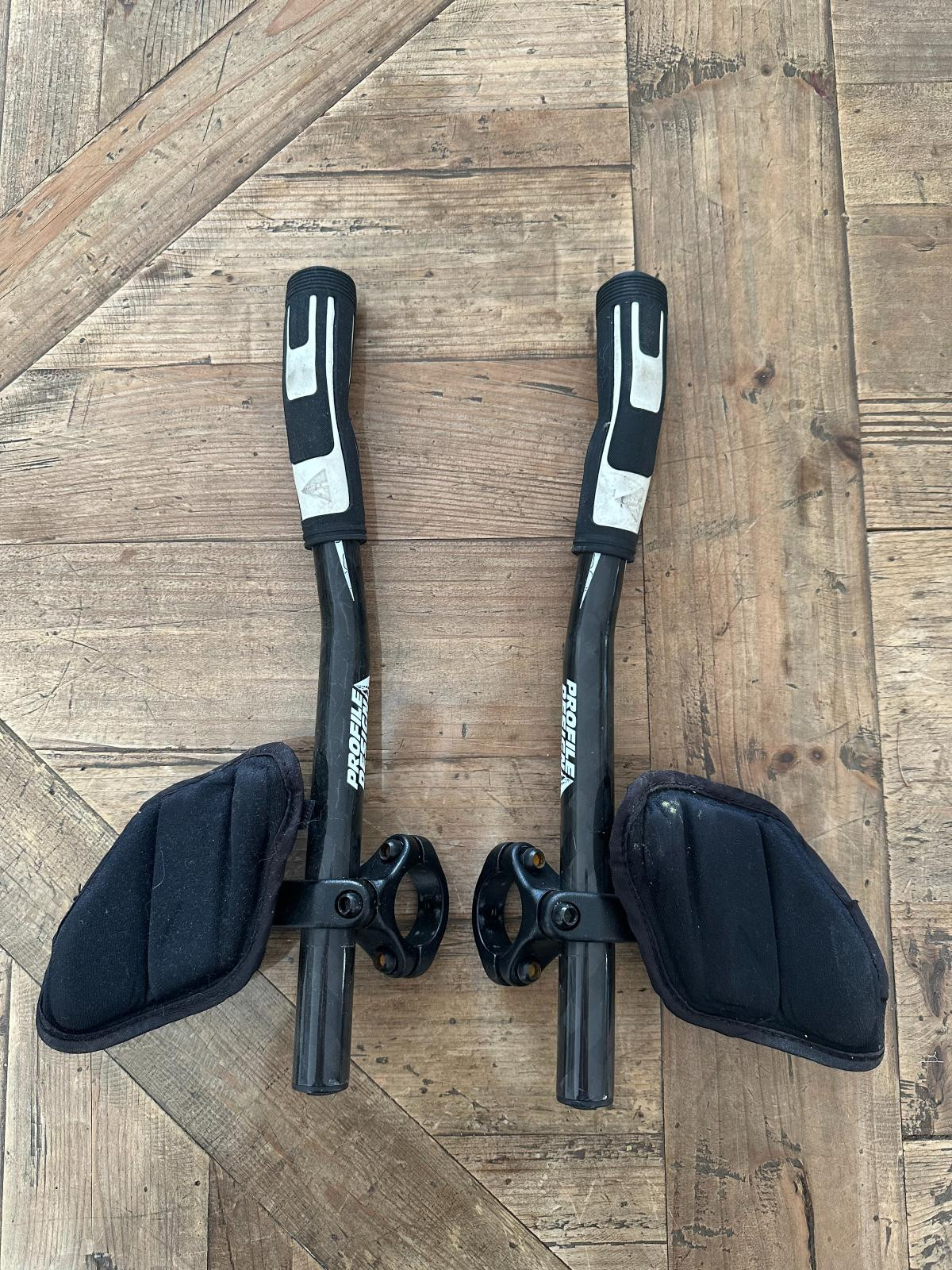 2 X PROFILE DESIGN clip on TRI-BARS | Handlebars | Bike Hub