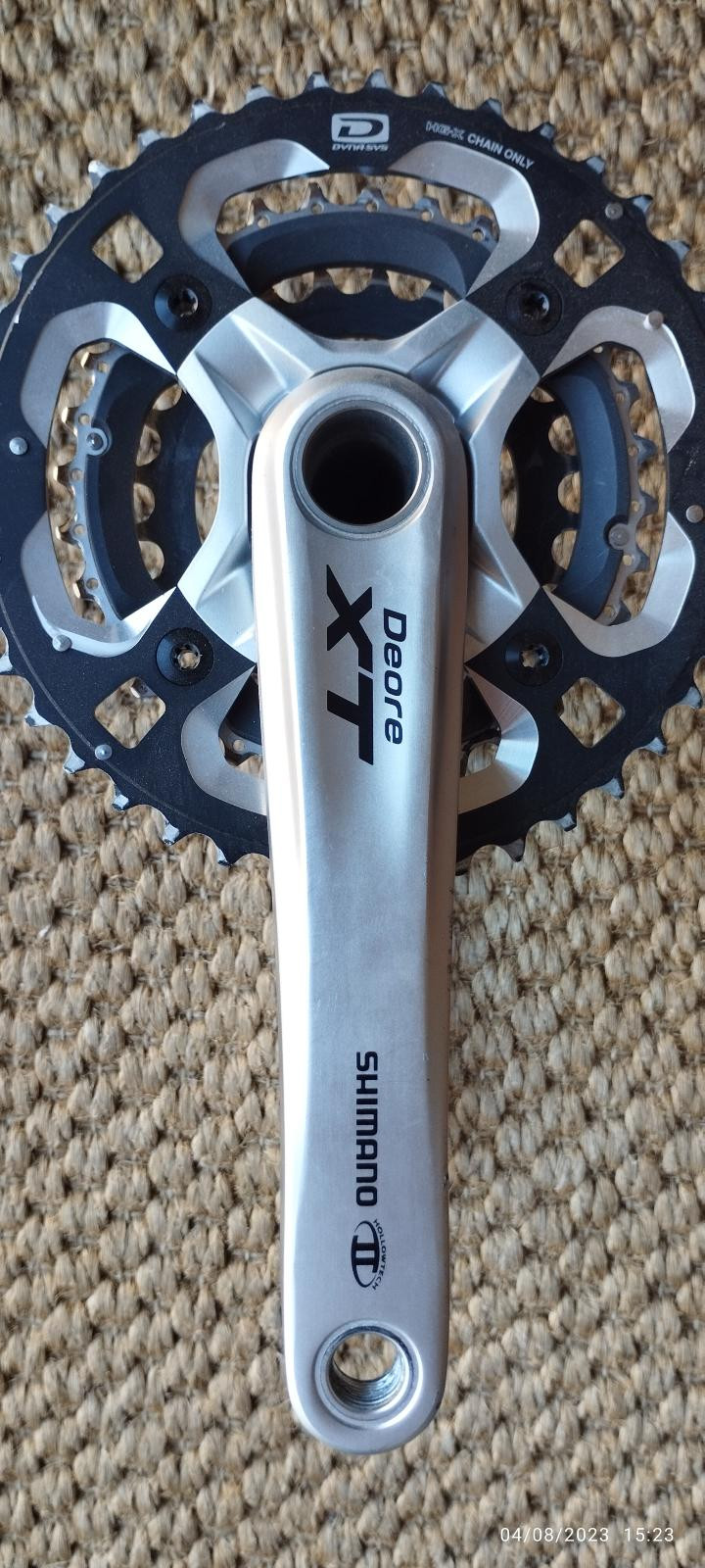 Shimano XT M770 3X10 Crankset | Cranksets | Bike Hub