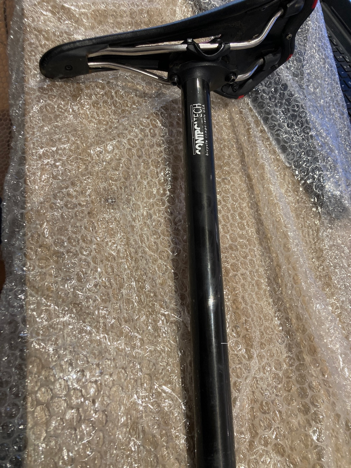 Controltech 27.2mm Carbon post + saddle | Seat Posts | Bike Hub