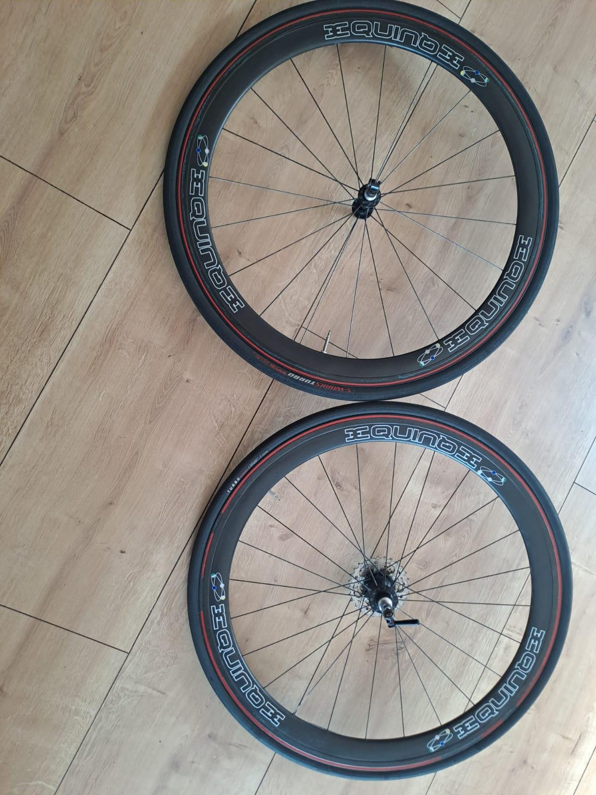 *REDUCED* Equinox Carbon deep section wheel set | Road Bike Wheels ...