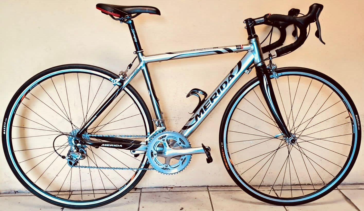 Merida Road bike (2014)- size small- Silver | Road Bikes | Bike Hub