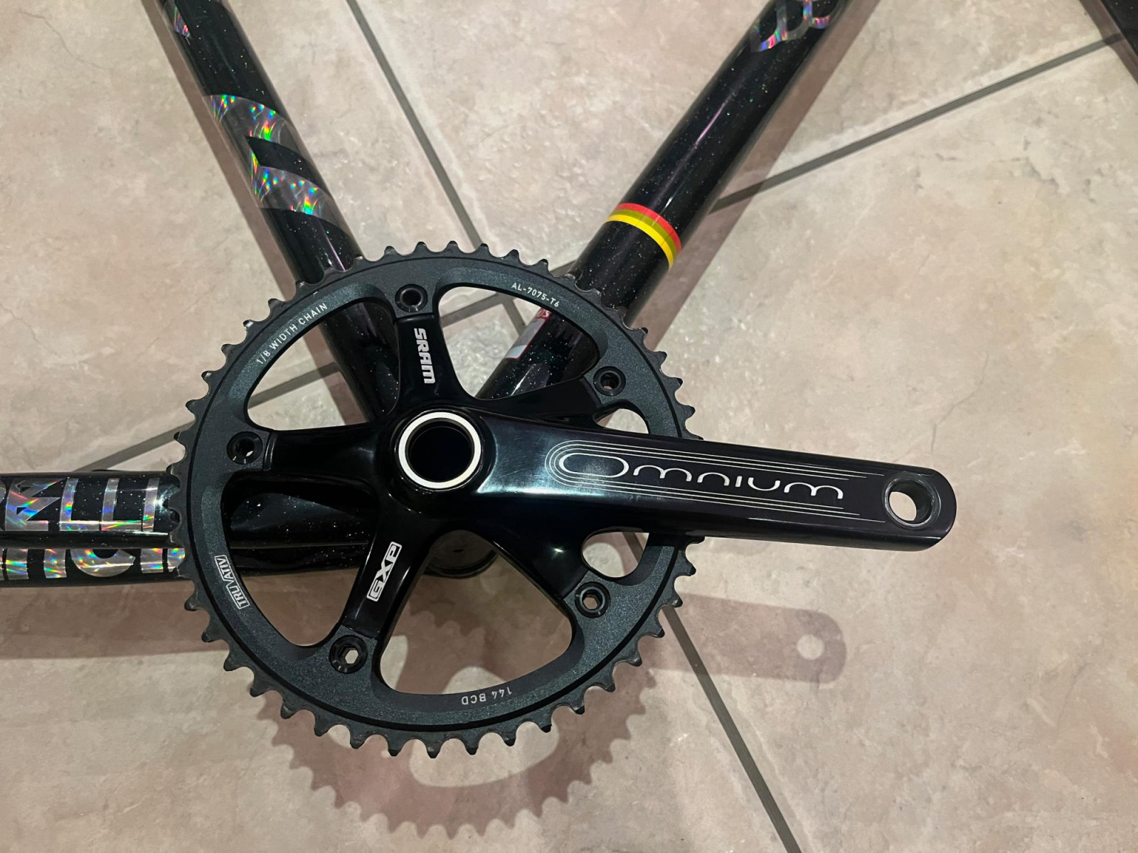 Black SRAM Omnium 165 mm with GXP BB | Cranksets | Bike Hub