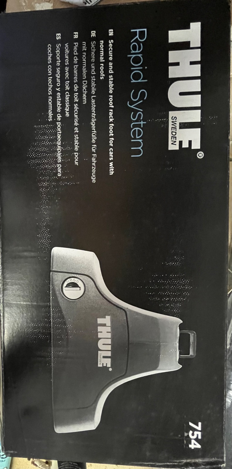 Thule 754 foot pack set (no bars) | Bike Racks | Bike Hub