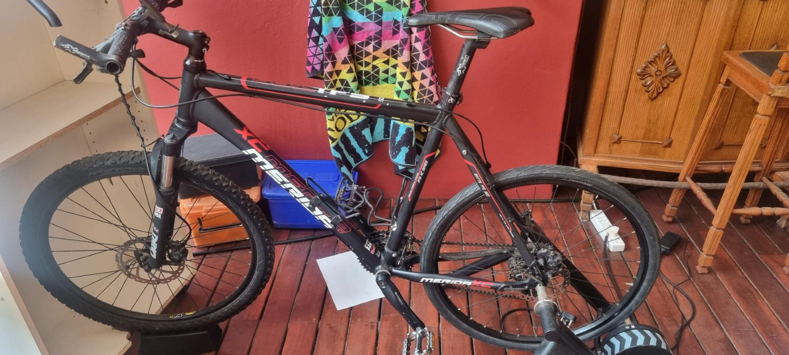 Merida XC FTS 500 (L) With 3 spare tyres | Hardtail Mountain Bikes ...