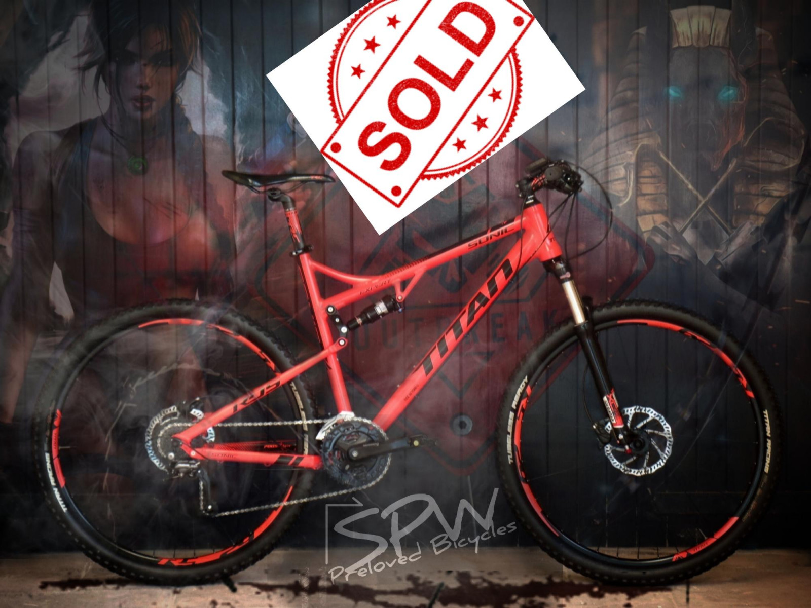 Titan Sonic Expert: 29er (21") *Like New* | Dual Suspension Mountain ...