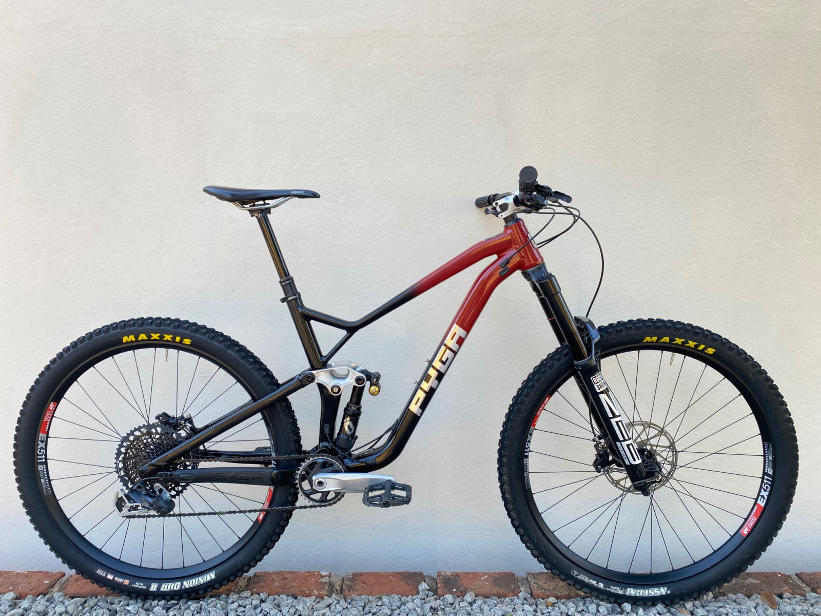 Pyga Slakline frame (large) with Ohlins TTX | Dual Suspension Mountain ...