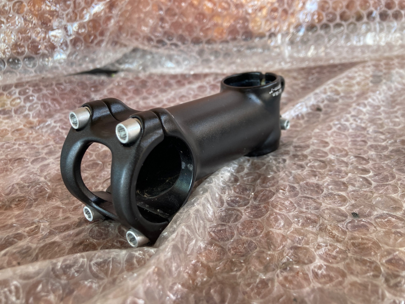 Plain black stem - 90mm | Stems | Bike Hub