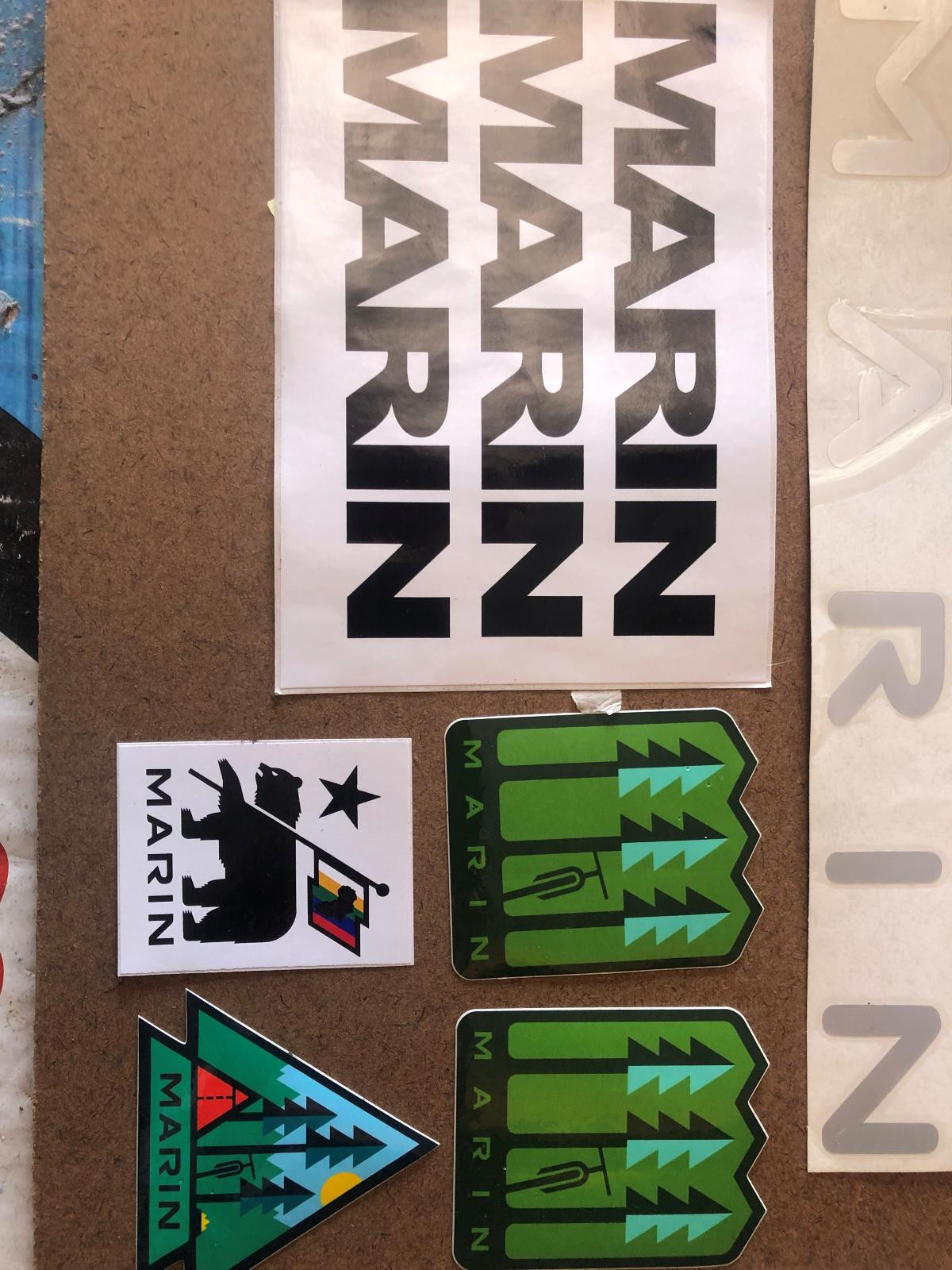 Marin USA decal set | Vintage Components | Bike Hub