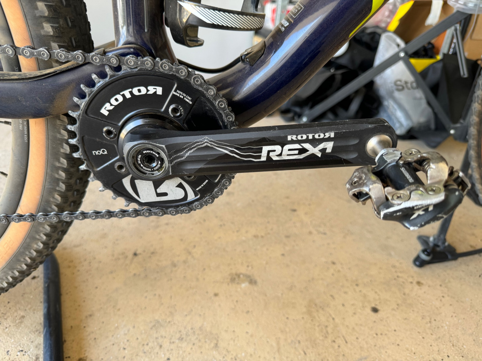 Rotor Rex 175mm power crank | Power Meters | Bike Hub