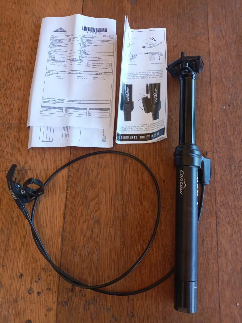 Lyne Contour Dropper 30.9mm x 100mm External V2. | Dropper Seat Posts ...