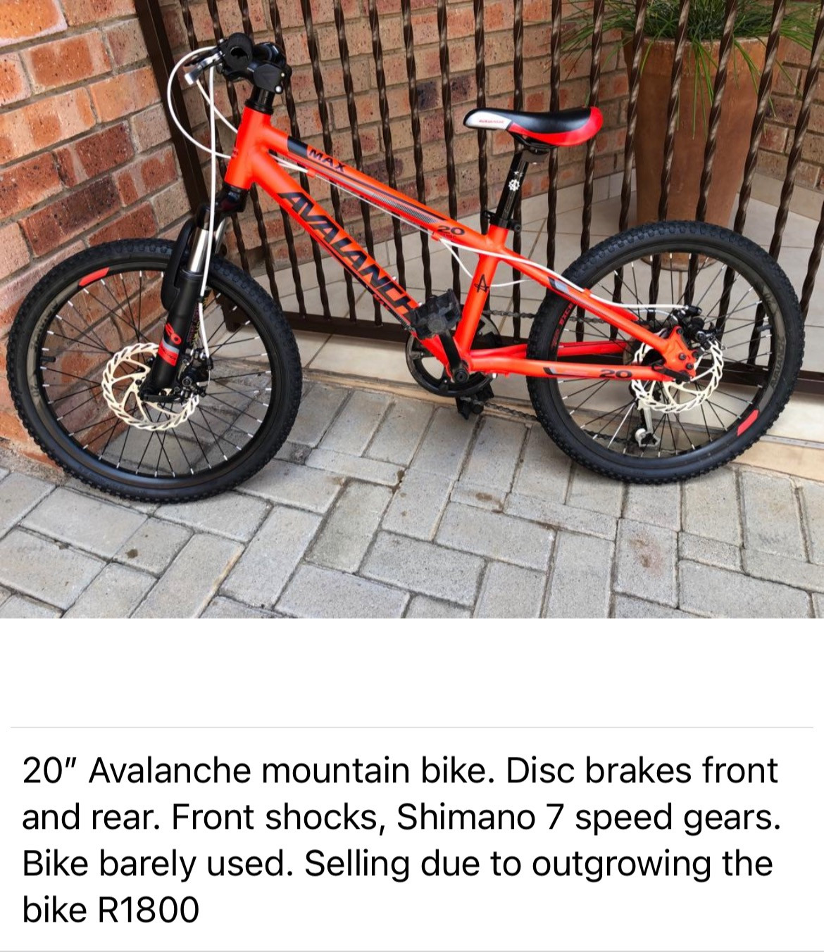 20 Avalanche mountain bike for sale | Hardtail Mountain Bikes | Bike Hub