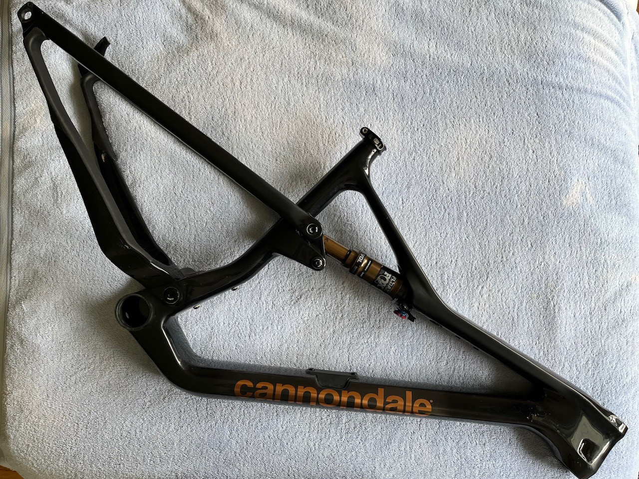 Cannondale Scalpel Hi-Mod Ultimate Medium Frameset | Dual Suspension ...