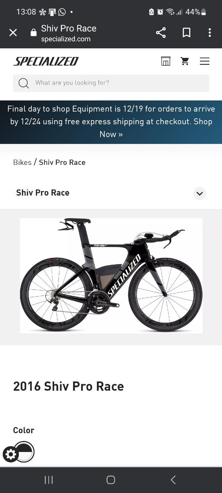 Specialized Shiv TT pro Full carbon | Triathlon & Time Trial Bikes ...