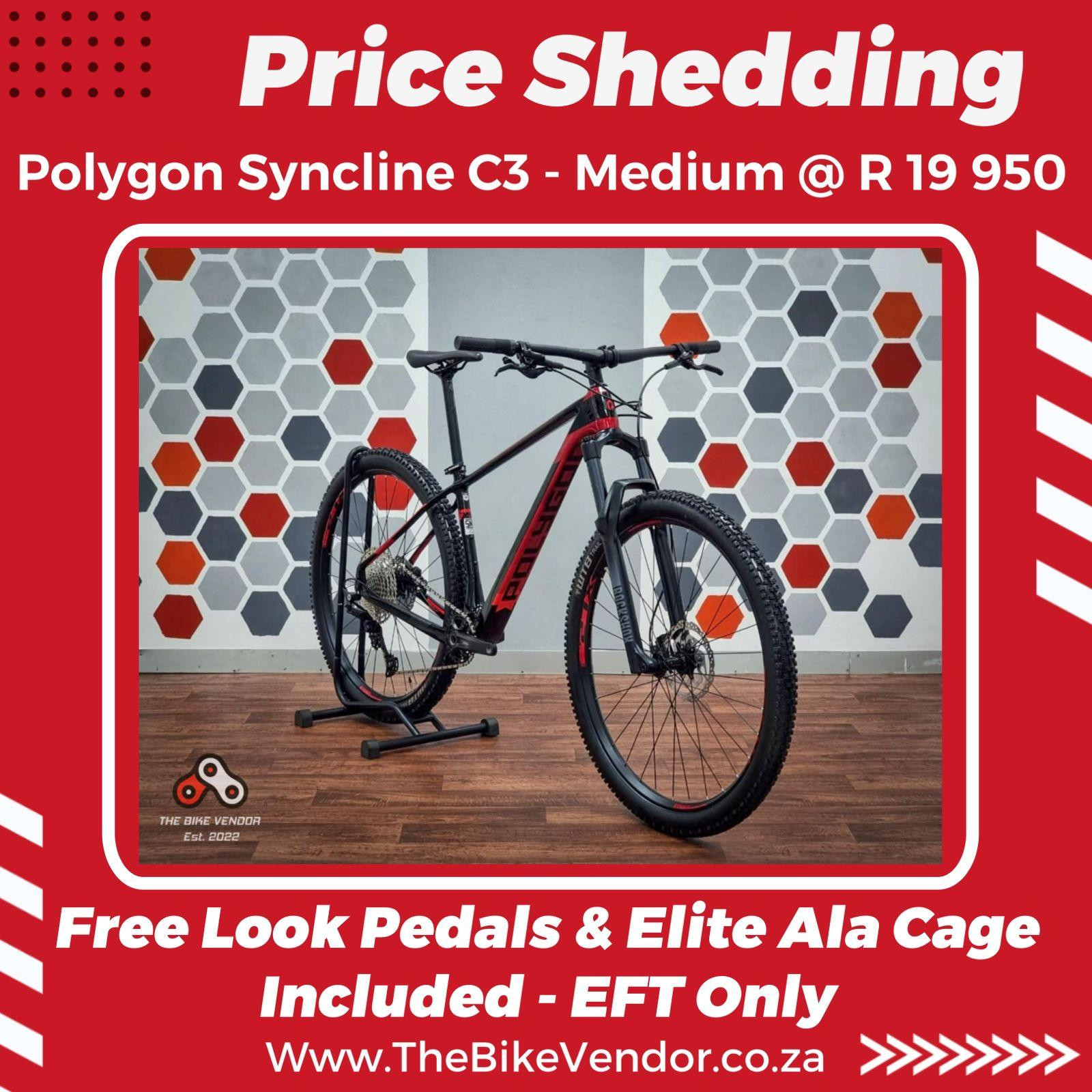 Polygon Syncline C3 Carbon - 1 x 12 - Rockshox | Hardtail Mountain ...