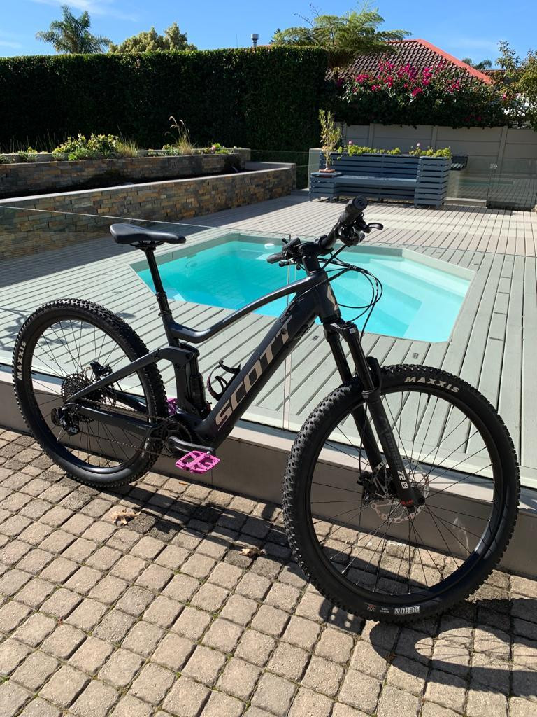 SCOTT STRIKE eRIDE 930 BIKE BLACK (M) | Dual Suspension Mountain E ...