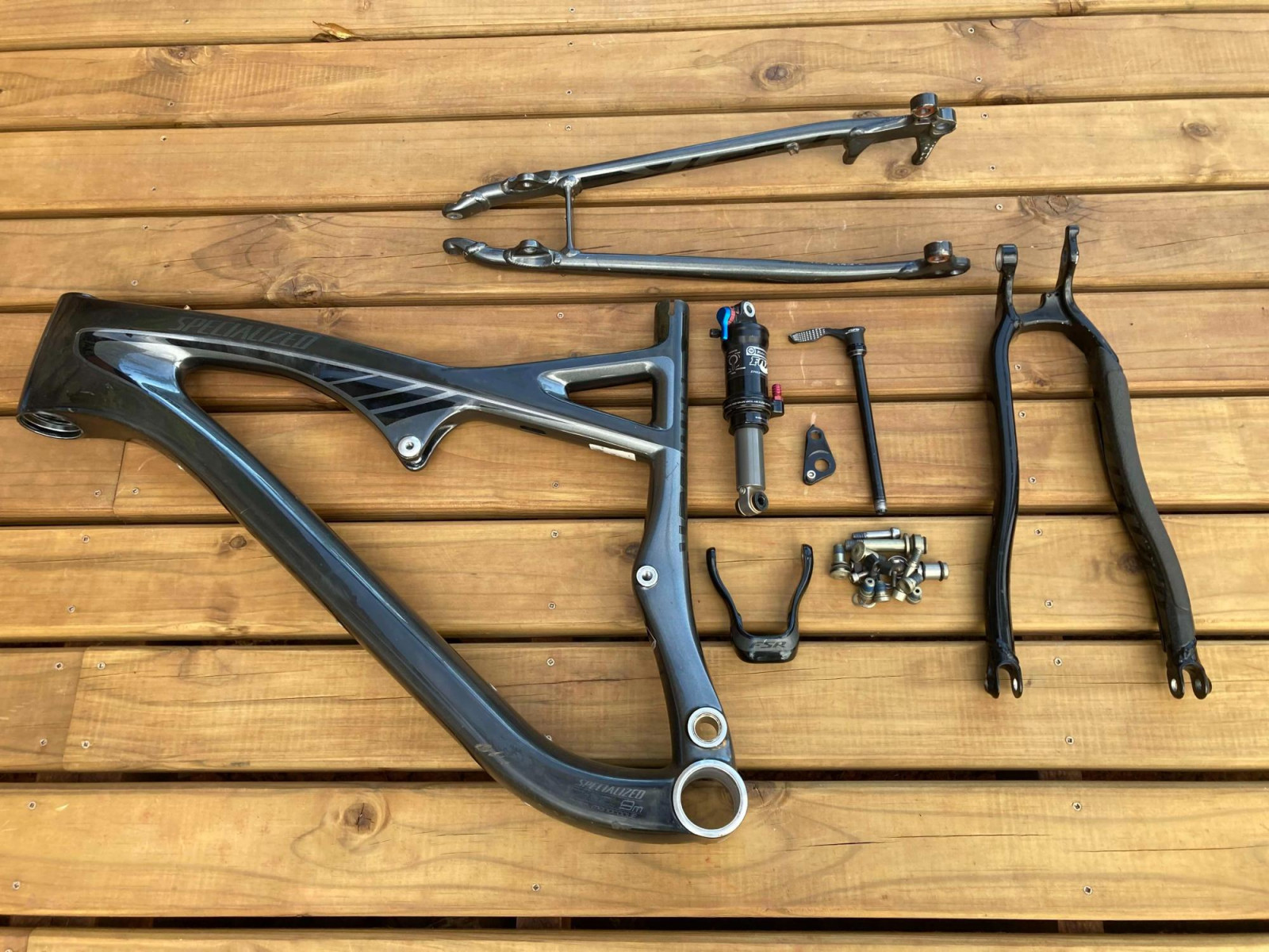 Specialized Camber Carbon 2012 - stripped frame | Dual Suspension ...