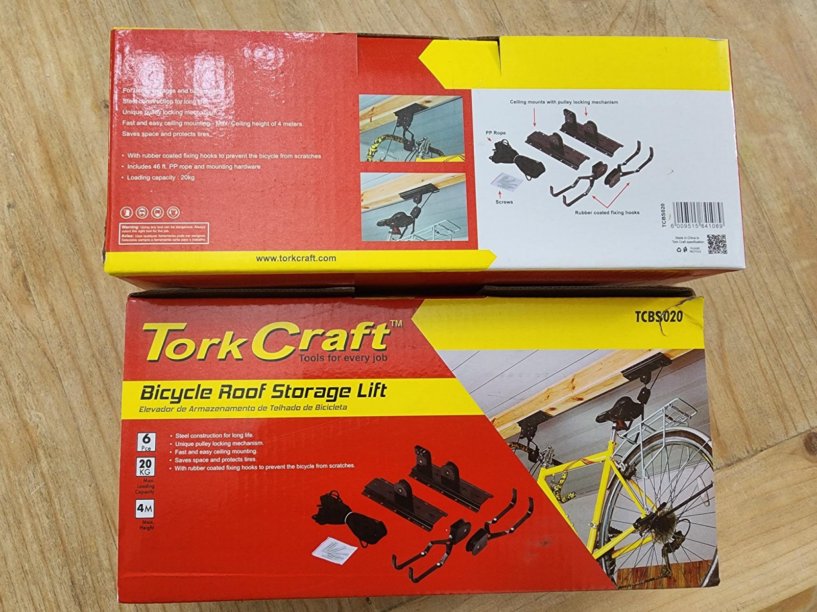 Tork Craft Bicycle Roof Storage lift | Bike Racks | Bike Hub