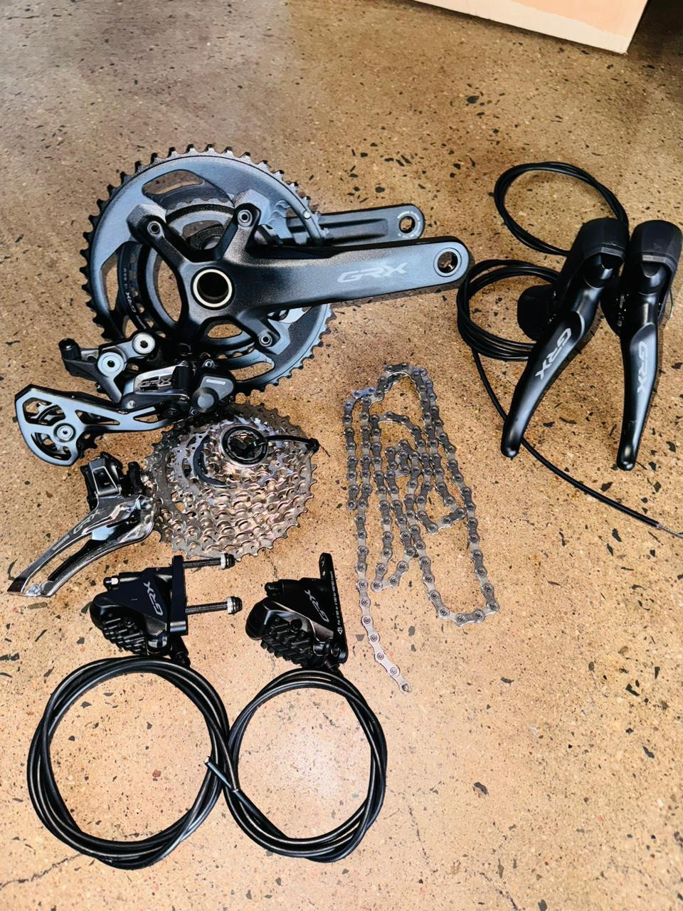 Brand new Shimano GRX groupset | Complete Groupsets | Bike Hub