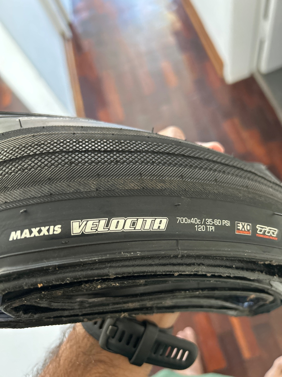 2 x maxxis velocita - used for one race | Road Bike Tyres | Bike Hub