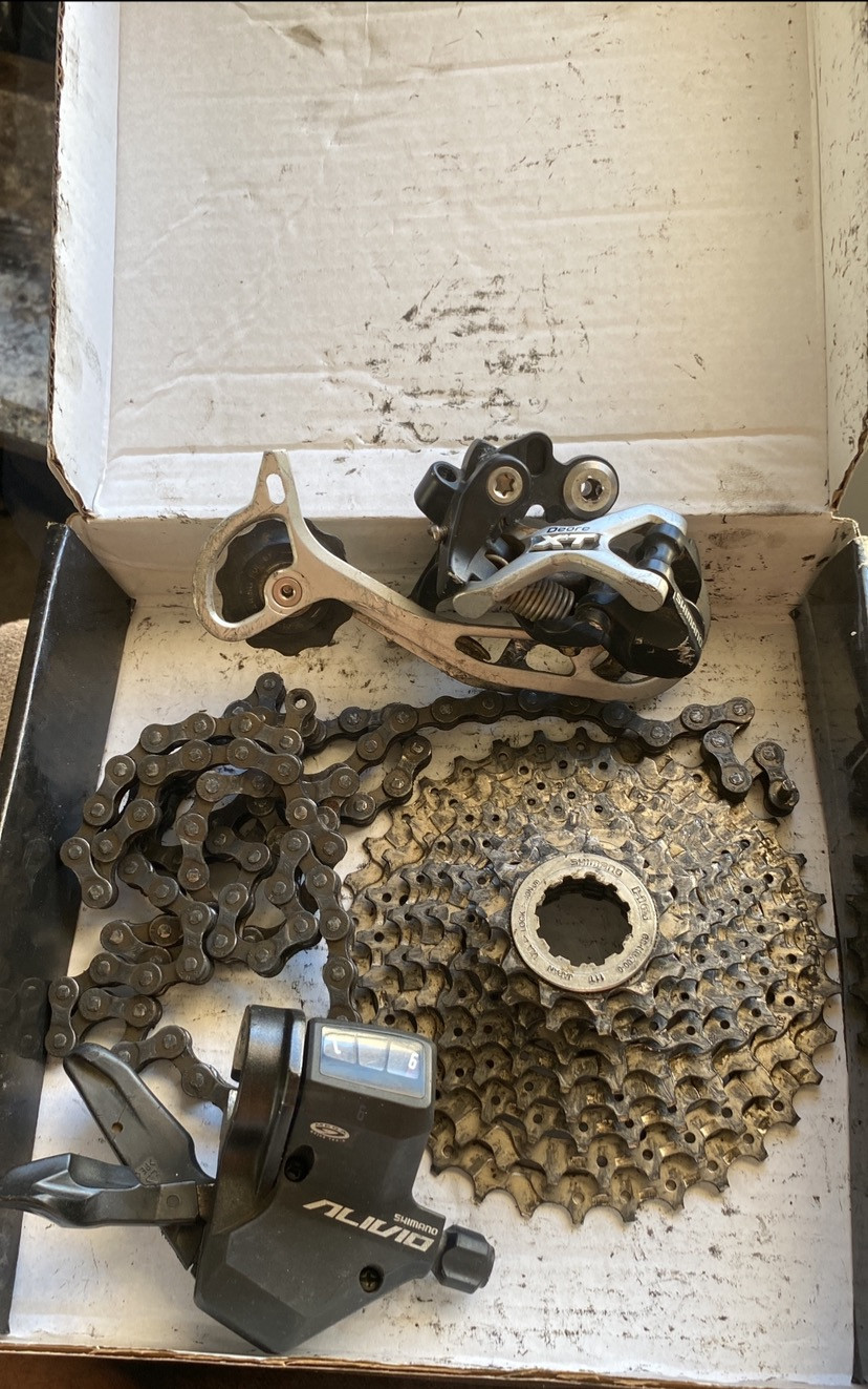 Shimano 9 speed groupset for mountain bike | Complete Groupsets | Bike Hub