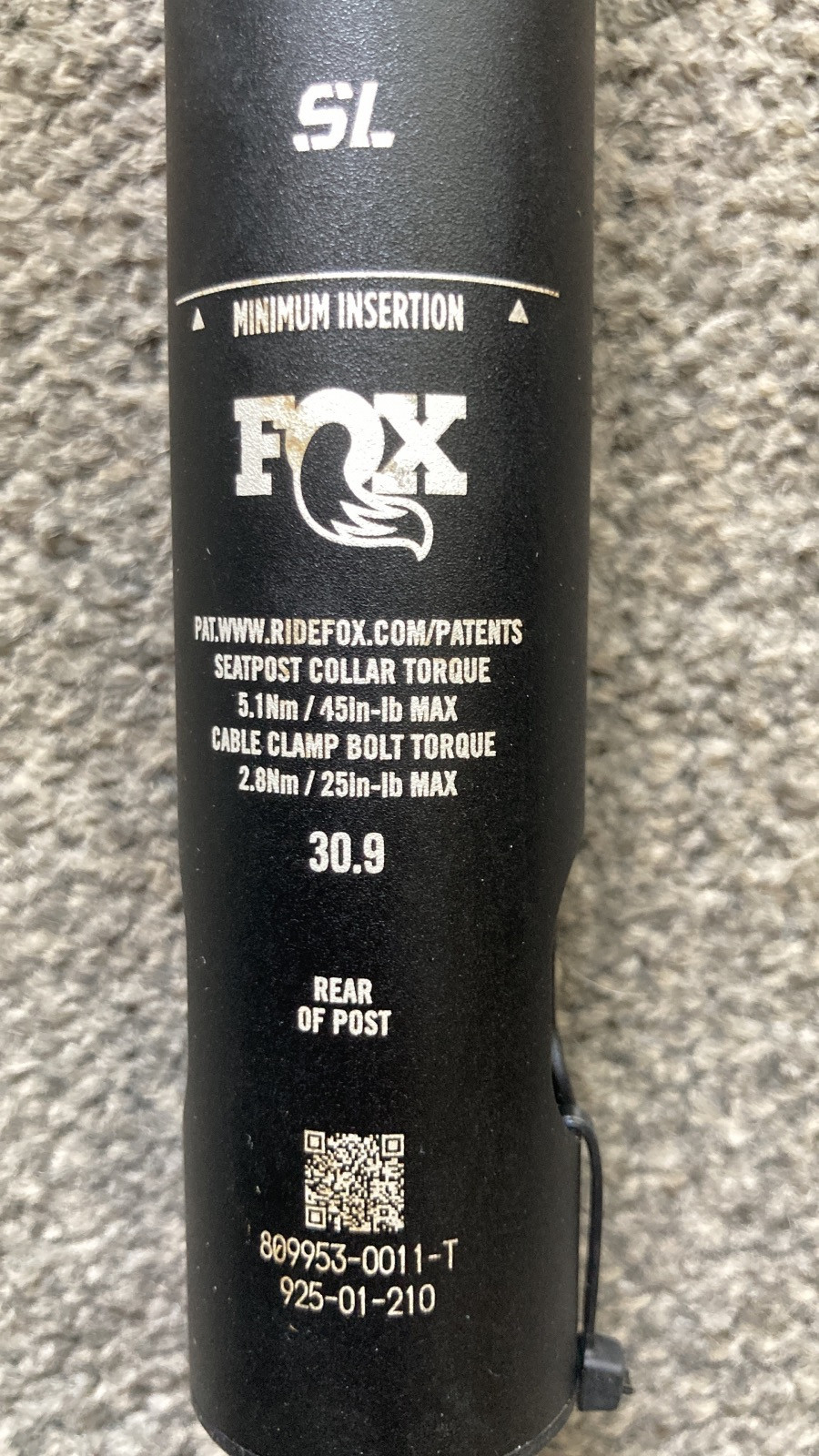 Fox SL transfer dropper for sale | Dropper Seat Posts | Bike Hub
